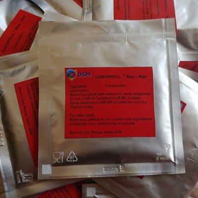 Jual Carophyll Red DSM 5gr Carophyl Made in France ORI Doping Warna ...