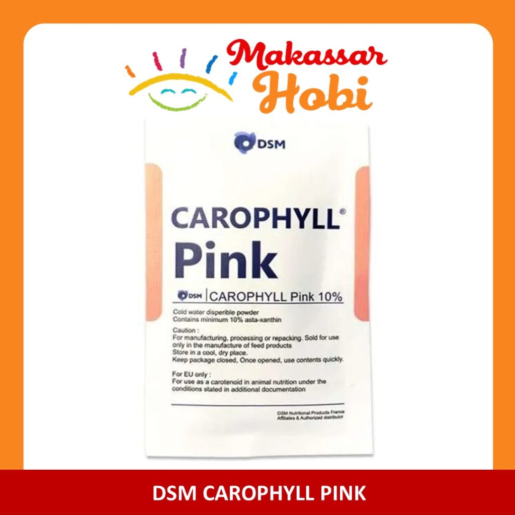 Jual Carophyll Amazing Pink 5gr Carophyl Pewarna Ikan Doping Warna ...