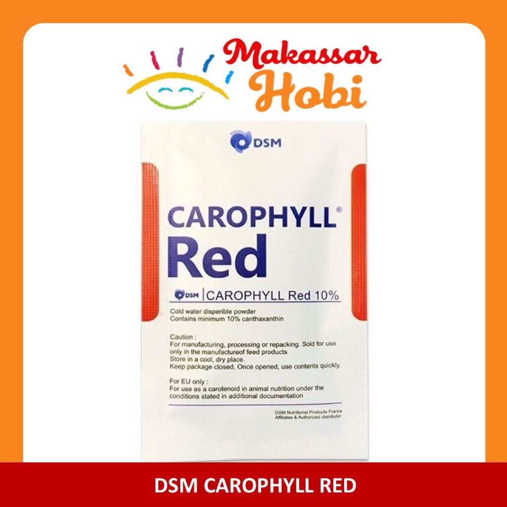 Jual Carophyll Red DSM 5gr Carophyl Made in France ORI Doping Warna ...