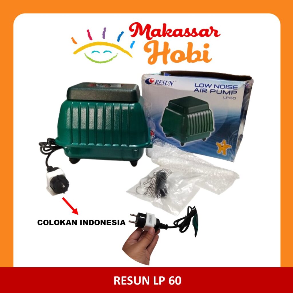 Jual Resun LP 200 Pompa Udara Aerator Blower LP200 Air Pump Kolam Ikan ...