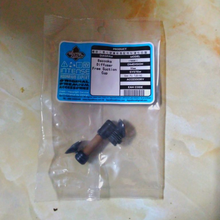 Jual Intense Precision Bazooka 50mm Atomizer 50 mm Aquascape Co2 Diffuser - Makassar Hobi