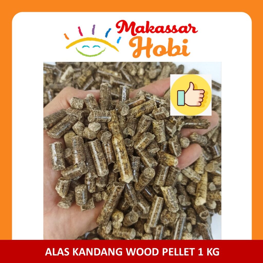Jual Wood Pellet 1 kg Pelet Kayu Pasir Kucing Alas Kandang Hamster ...