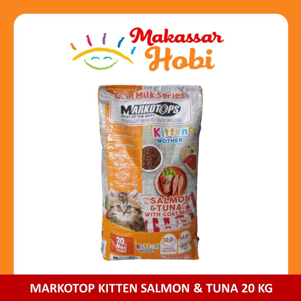 Jual Markotop Kitten and Mother Salmon Tuna 20kg 20 kg Makanan Kucing ...