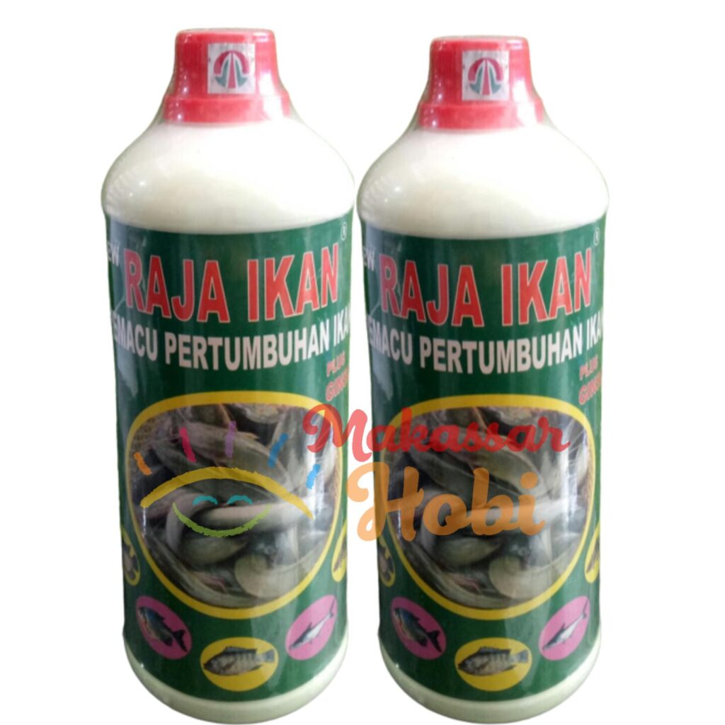 Jual Raja Ikan 1 Liter Vitamin Probiotik Obat Pemacu Pertumbuhan Ikan ...