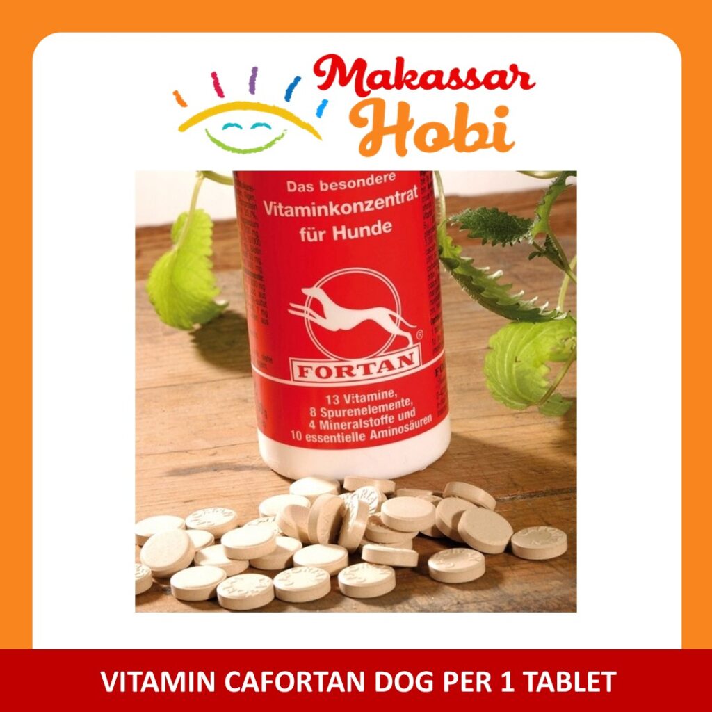 Jual Cafortan Dog Fortan Vitamin Daya Tahan Tubuh Bulu Nafsu Makan ...