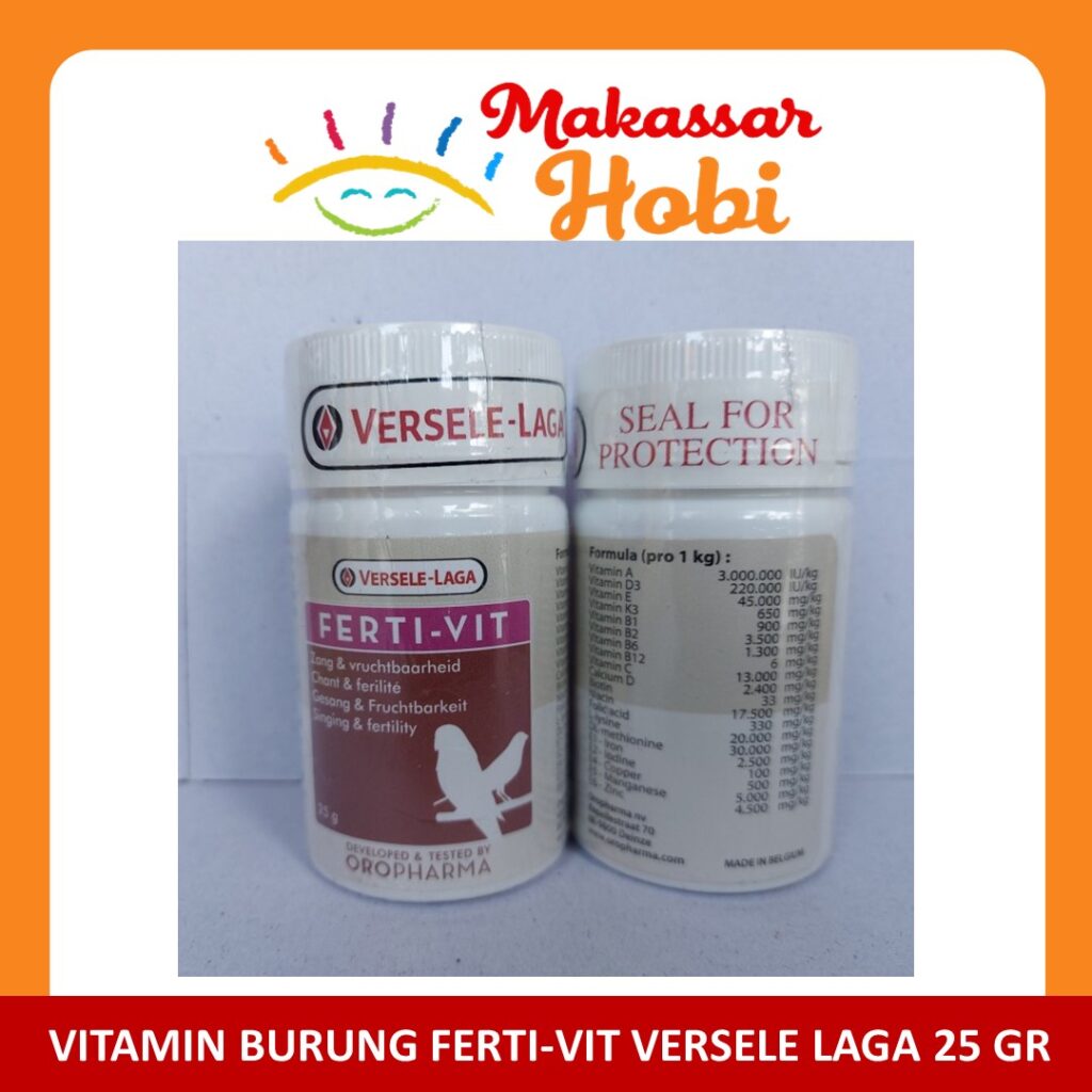 Jual Fertivit Ferti-Vit Versele Laga Vitamin Ternak Obat Kesuburan ...