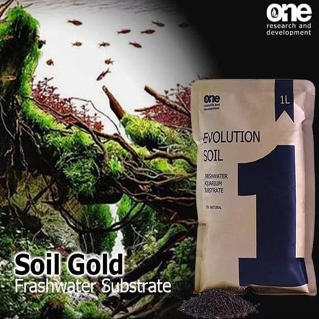 Jual Evolution Soil GOLD 1 Liter Media Tanam Substrate Aquascape ...