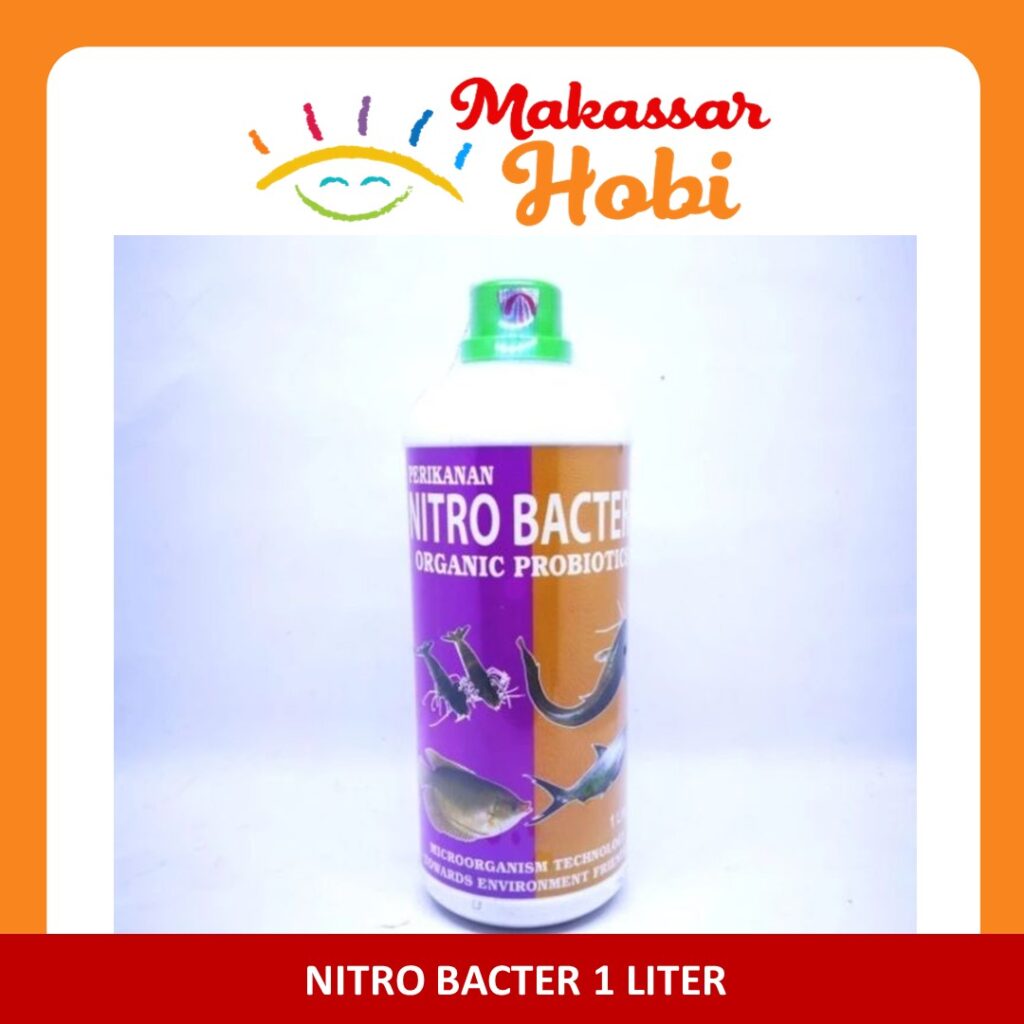 Jual Nitro Bacter Bacteri 1L 1000ml Probiotik Nitrobacter Ikan Kolam Tambak - Makassar Hobi