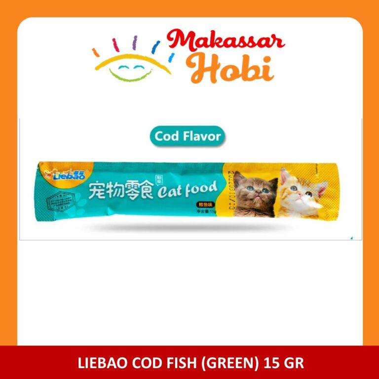 Jual Liebao Creamy COD Fish 15gr Snack Kucing Makanan Basah Cemilan Meo ...