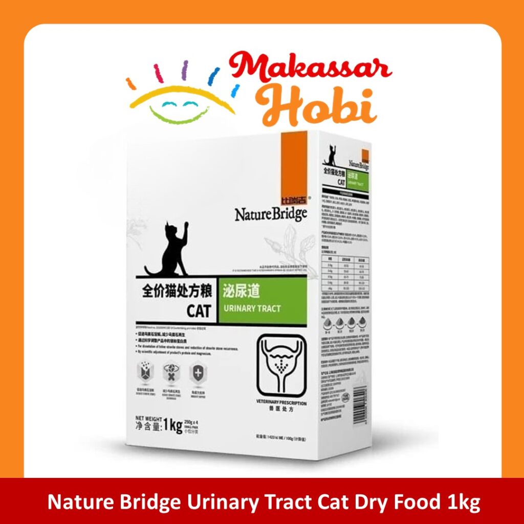 Jual Nature Bridge Urinary Tract Cat Dry Food 1kg Freshpack Makanan ...
