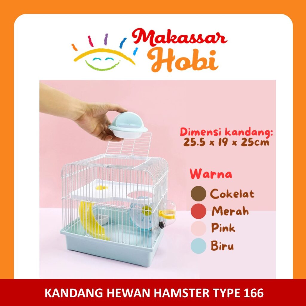 Jual Kandang Hamster 2 Tingkat Type 166 Lantai Besar Rumah Sugar Glider ...