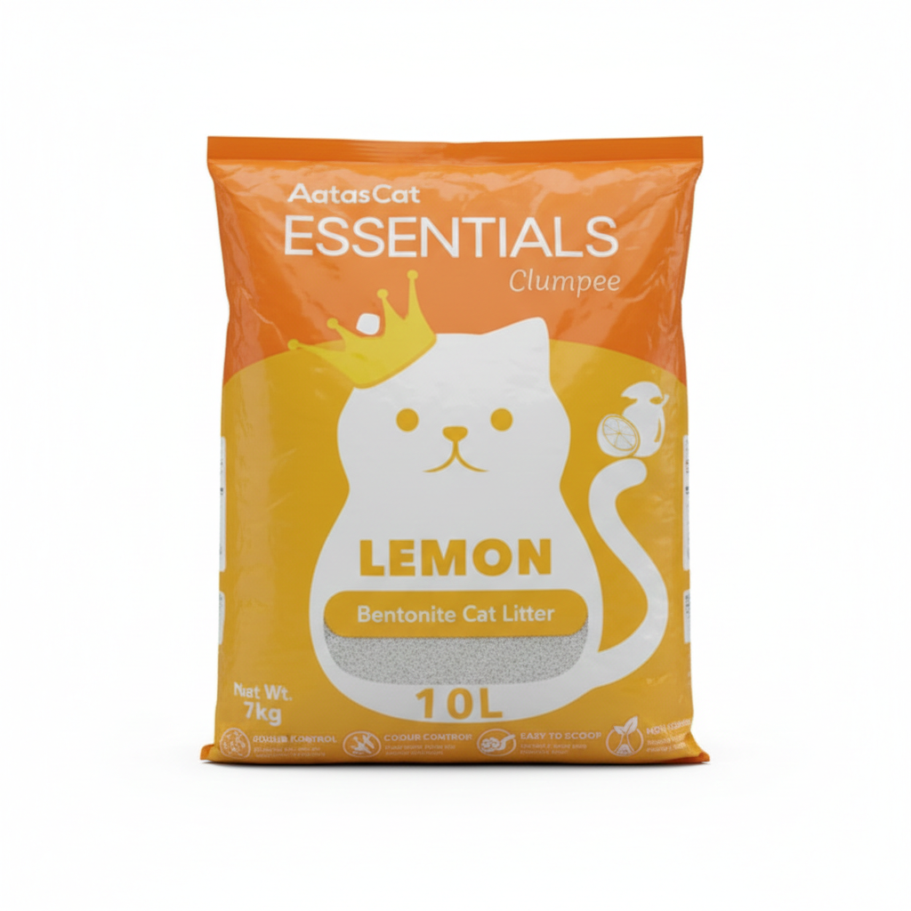 Jual Pasir Kucing Gumpal Wangi Aatas Cat Essentials 10L 10 L Bentonite ...