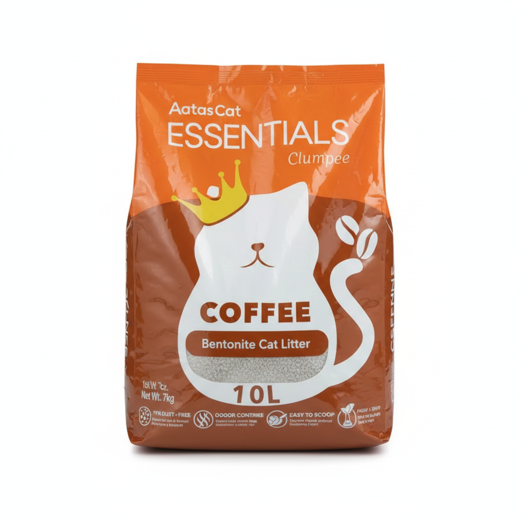 Jual Pasir Kucing Gumpal Wangi Aatas Cat Essentials 10L 10 L Bentonite ...